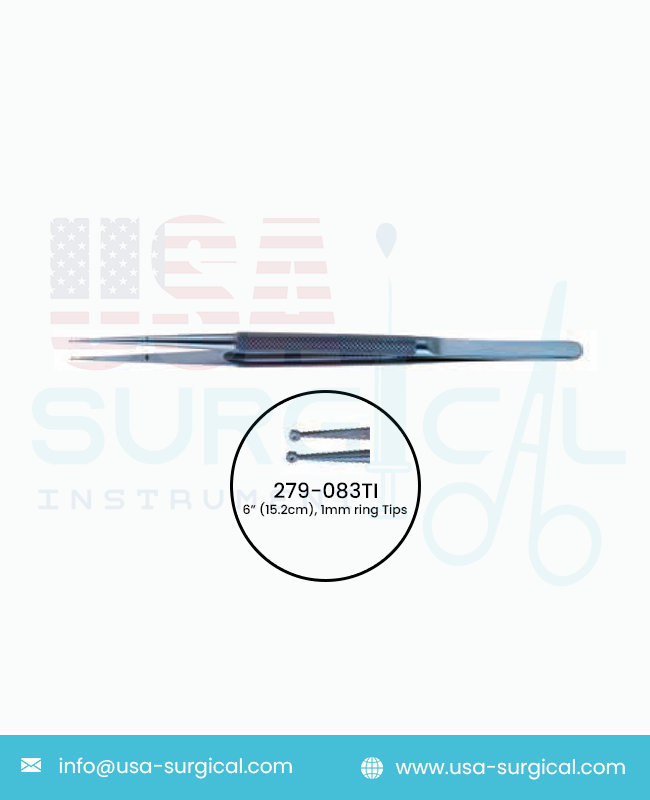 Micro Ring Forceps, Titanium, DIAMOND DUST Tips - USA Medical Surgical ...